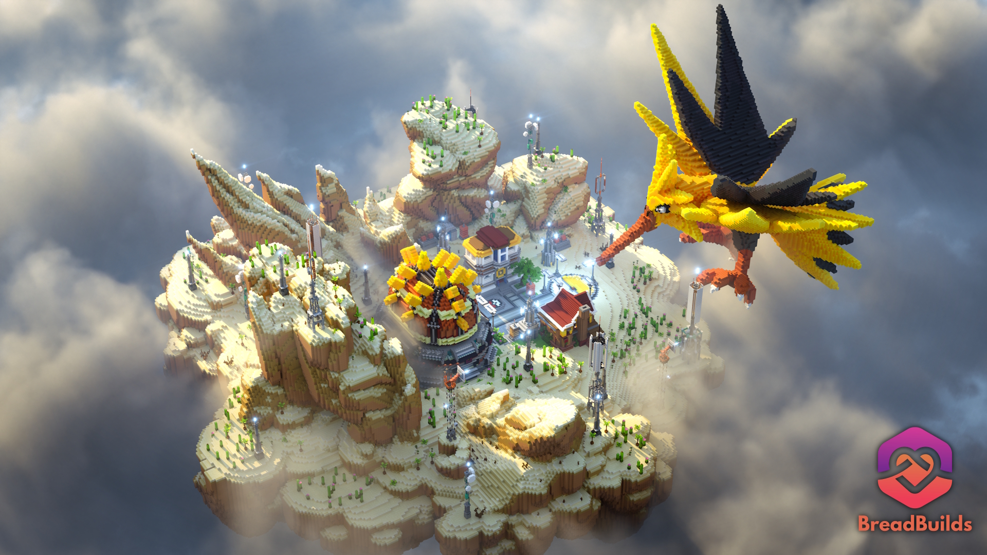 Electric Pixelmon Gym - 3D model by BreadBuilds [ce5a9b2] - Sketchfab